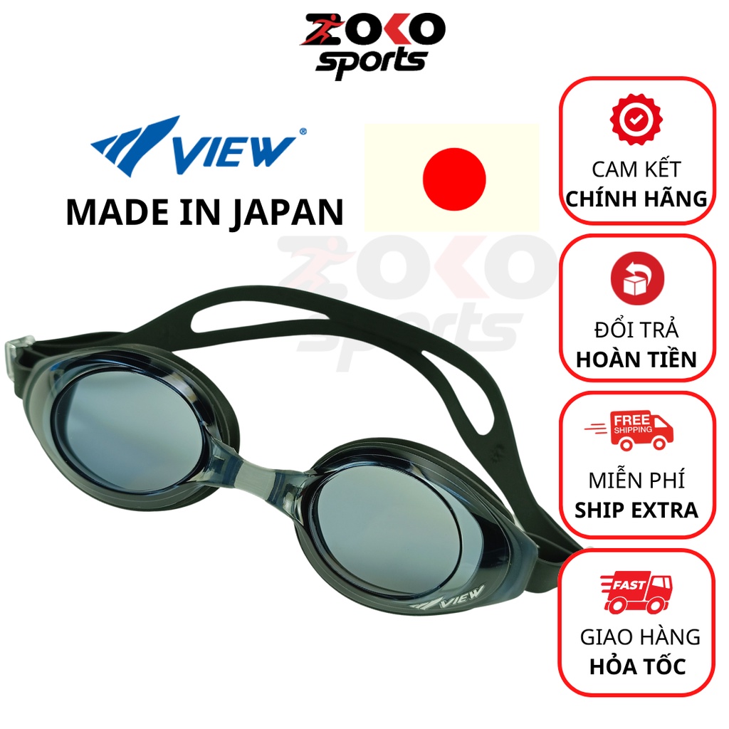 Kính bơi View V610 chính hãng NHẬT BẢN , kính bơi người lớn nội địa NHẬT chống nước tuyệt đối ...