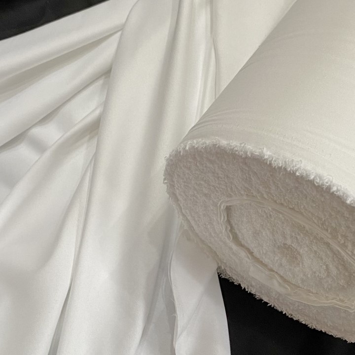 Vải Lót Khổ Lớn 2m4 - Kate Poly Trắng Tinh - Mỏng - Không Co Giãn - Làm ...