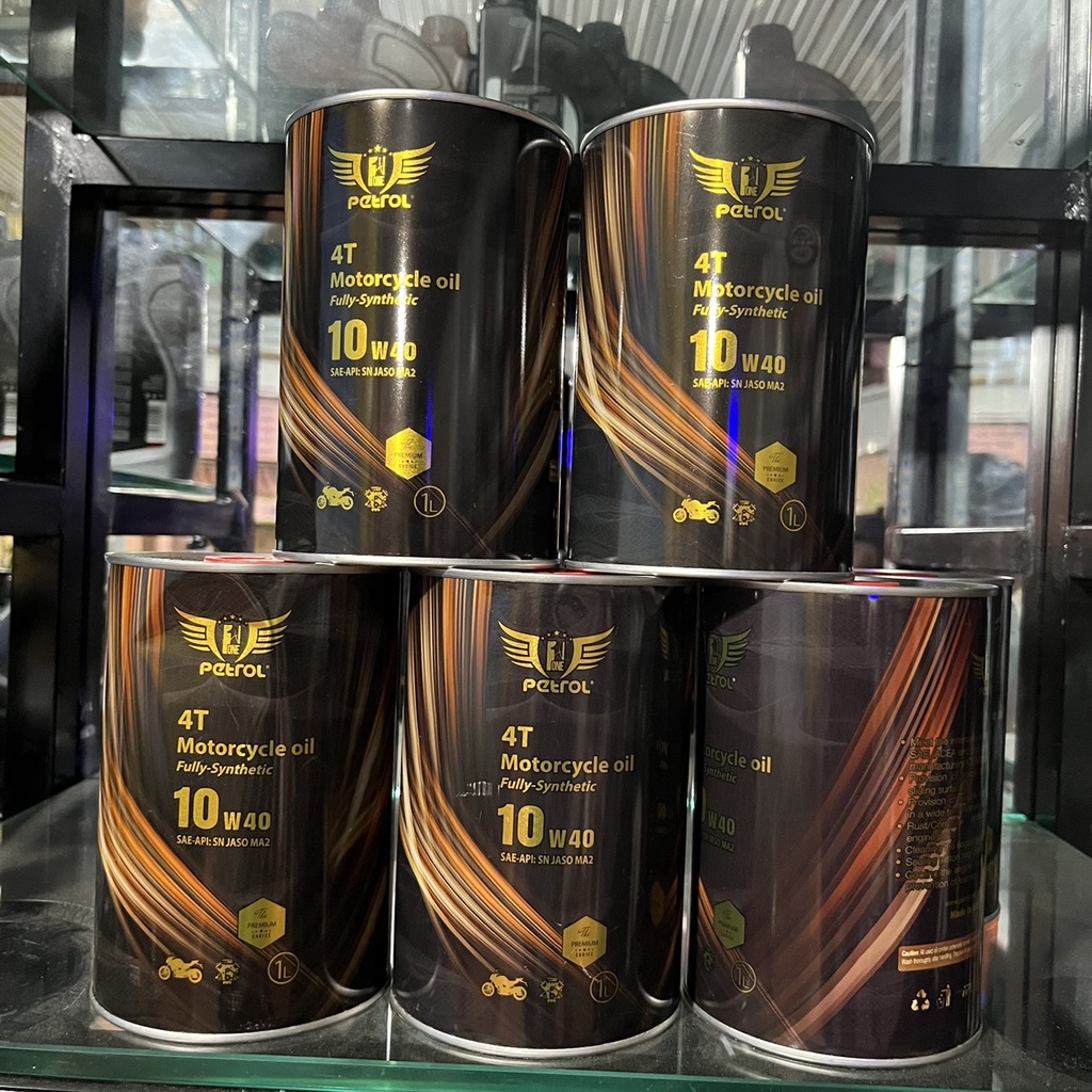 Nhớt Petrol One 10W40/DBMIX Xe số, Tay ga 0.8L/1L/1L1/1L2/1L3 Tổng Hợp Hoàn Toàn Nhập Khẩu UAE ...