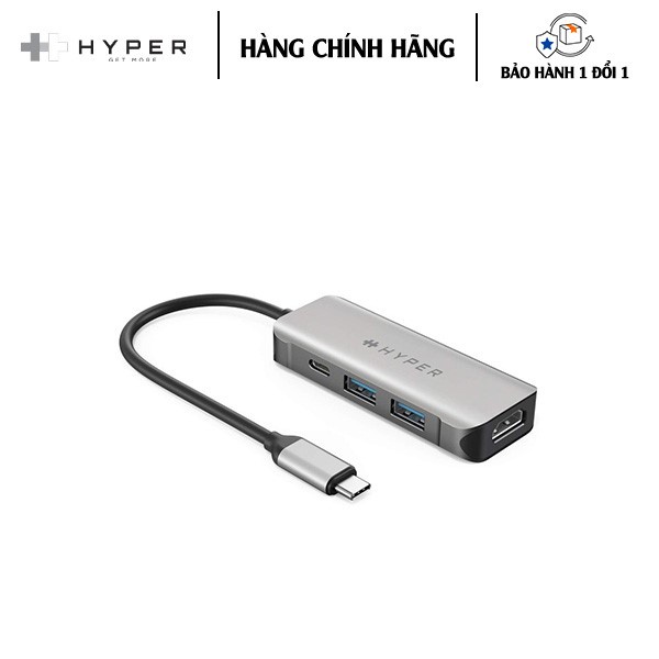 [HÀNG CHÍNH HÃNG] CỔNG CHUYỂN ĐỔI HYPERDRIVE HDMI 4K60HZ 4-IN-1 USB-C ...