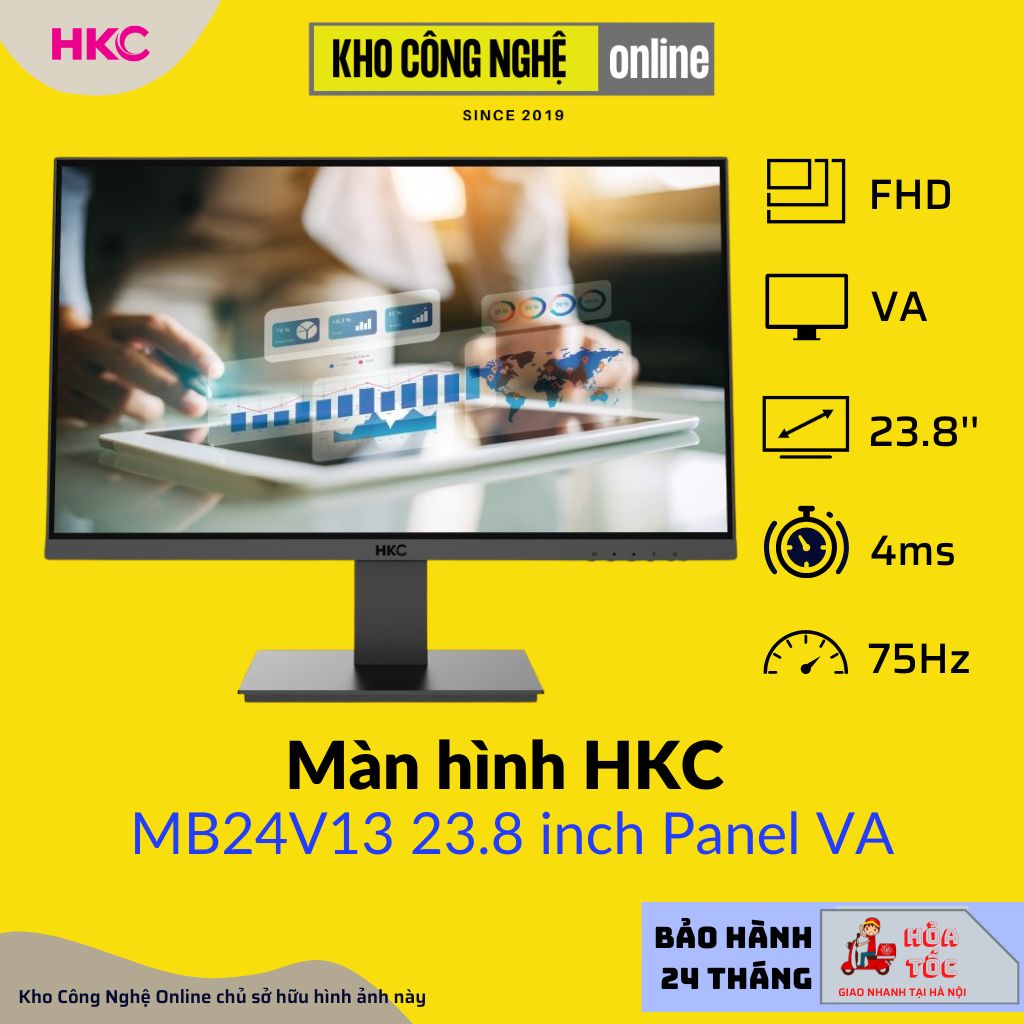 Màn hình văn phòng HKC MB24V13 23.8 inch Panel VA - Hàng Chính Hãng ...