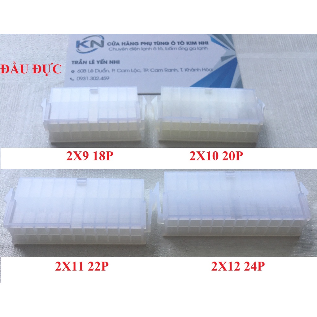 KO DÂY(18-24P) - Đầu nối 5557-5559 4.2mm màu trắng (giá đã gồm cos) (18P 20P 22P 24P) | Shopee ...