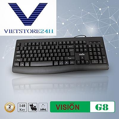 Bàn phím Keyboard VISION G8 USB Chính hãng | Shopee Việt Nam