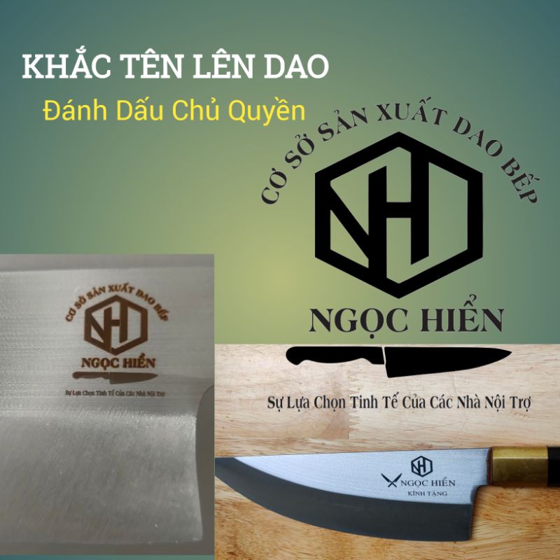 KHẮC TÊN LÊN DAO | Shopee Việt Nam