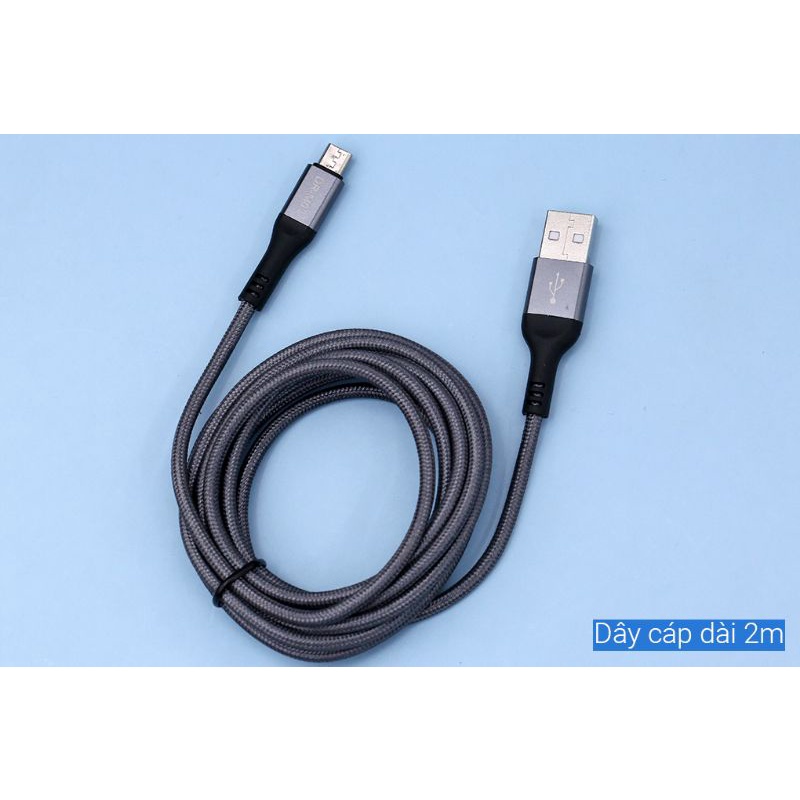 Cáp Micro USB 2m Xmobile DR-M03 ( Xám) | Shopee Việt Nam