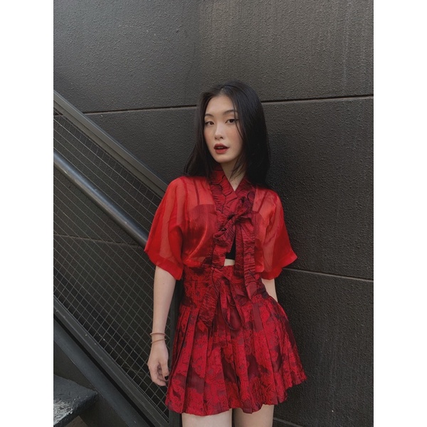 HYMAISON | Set Hanbok tặng kèm áo ống đen | Shopee Việt Nam