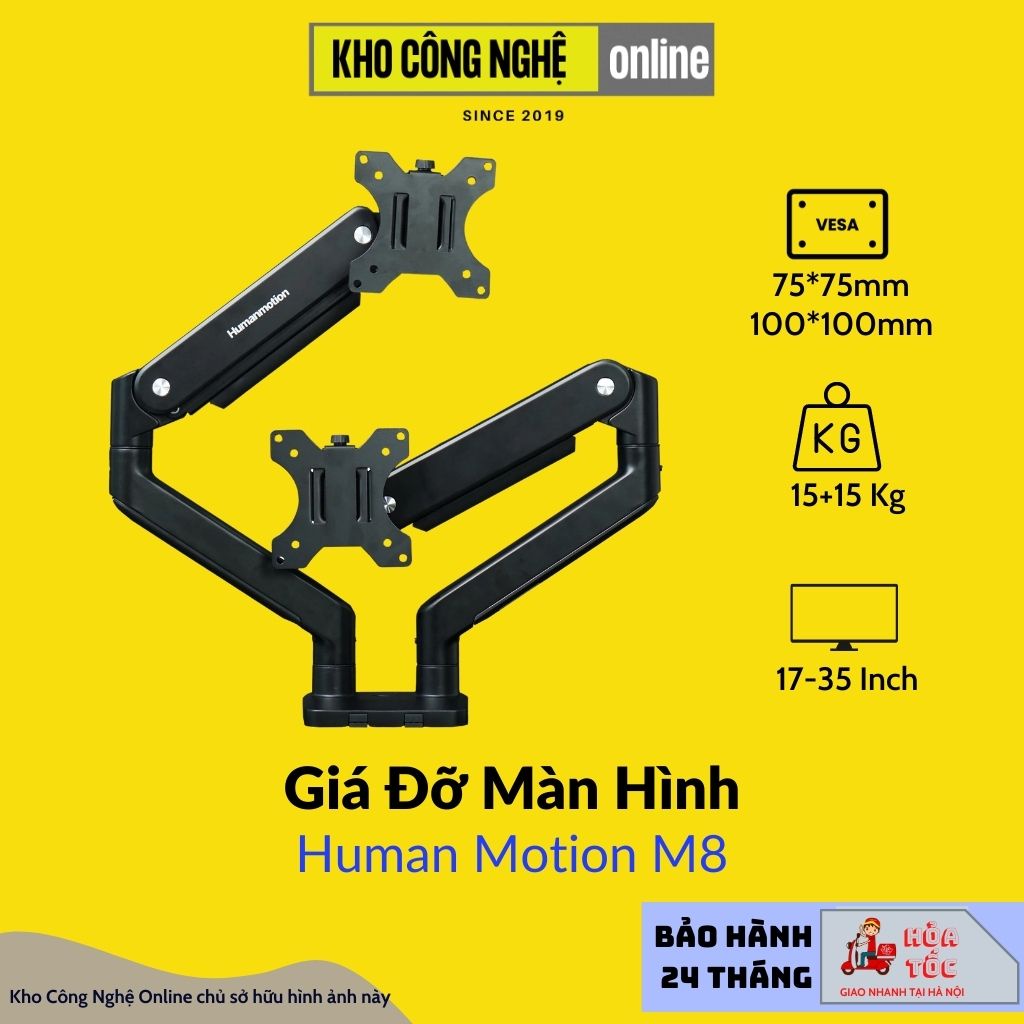 Giá treo / ARM màn hình Human Motion M8 (Hàng Chính Hãng) | Shopee Việt Nam