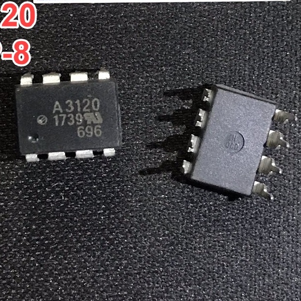 Túi 4 con LINH KIỆN IC A3120 A3120V HCPL-3120, HP3120 Opto Driver Dip-8 | Shopee Việt Nam