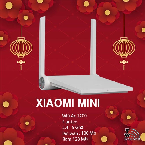 Bộ phát wifi Router wifi Xiaomi Mini ac1200,Rom Tiếng Việt,wifi dual ...