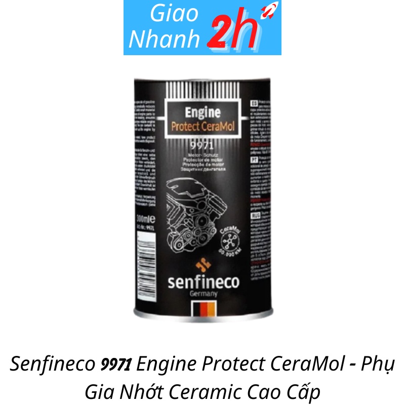 [Freeship] Phụ Gia Nhớt Ceramic Cao Cấp SENFINECO 9971 300ml Engine ...