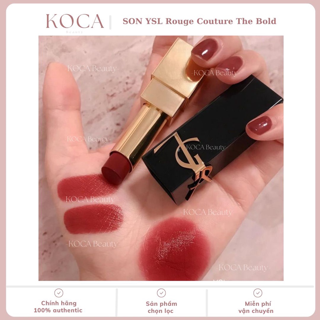[YSL] Son YSL Rouge Couture The Bold | Shopee Việt Nam
