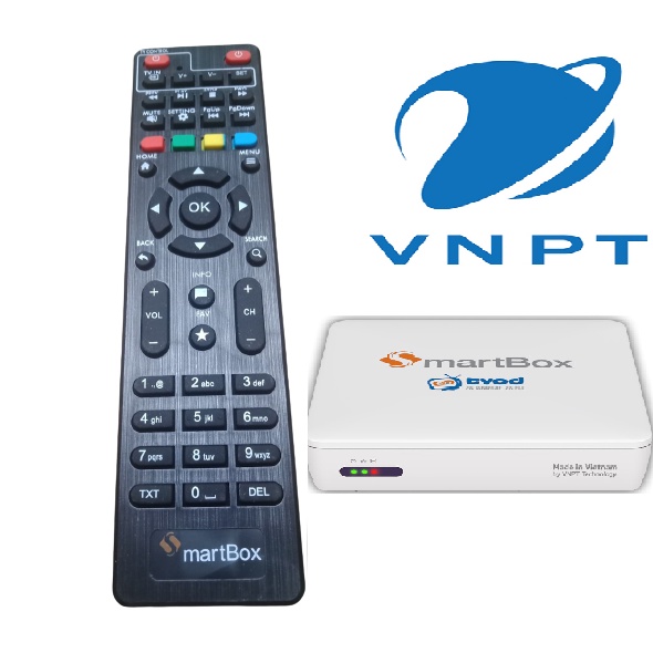 Điều khiển SmartBox 2 - Cho đầu kỹ thuật số TvBox Android SmartBox 2 VNPT | Shopee Việt Nam