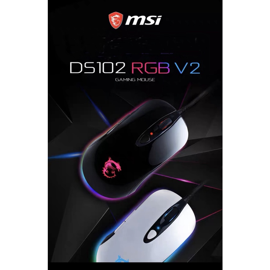Chuột gaming MSI DS102 RBG V2 hàng chính hãng - mới 100% | Shopee Việt Nam