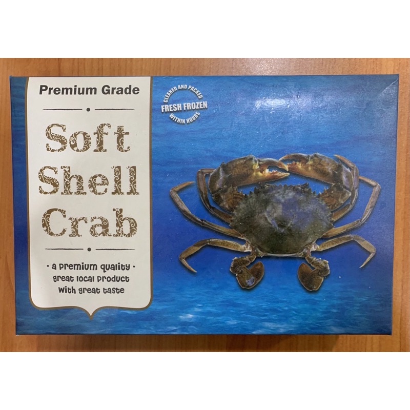 [HCM - HOẢ TỐC] Cua Lột Myanmar Nhập Khẩu hộp 1 kg SOFT SHELL CRAB ...
