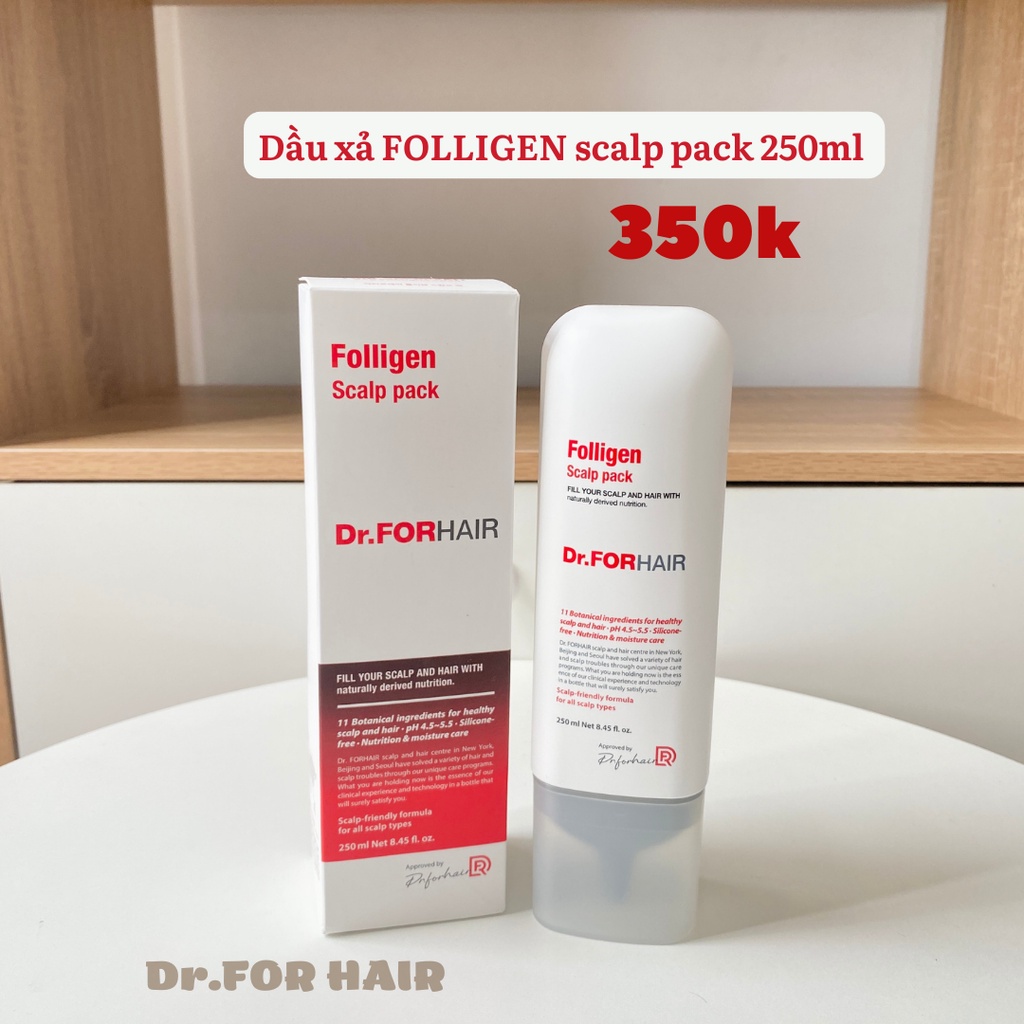 DẦU GỘI DR FOR HAIR FOLLIGEN PLUS PHYTO FRESH PHỤC HỒI NGĂN RỤNG TÓC ...