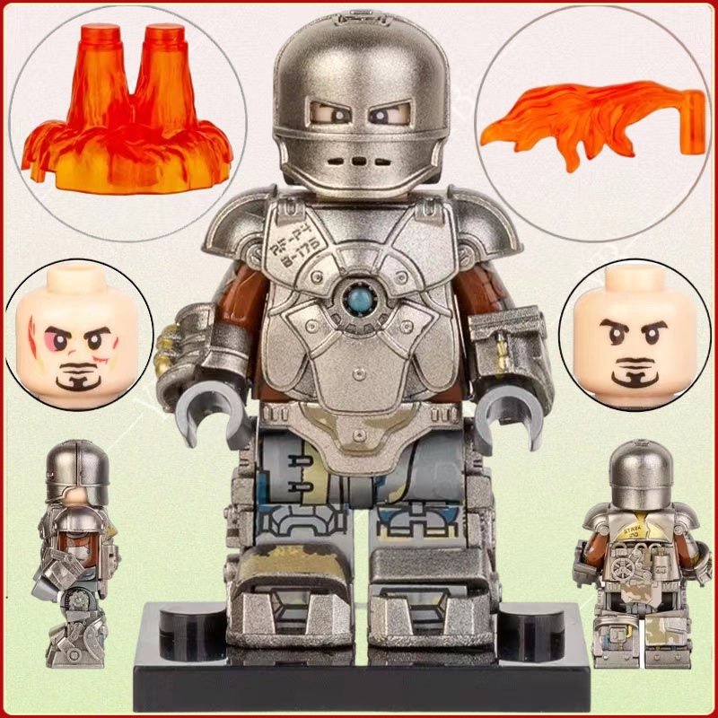 Mô Hình Đồ Chơi Lắp Ráp Iron Man MK1 Cho Bé | Shopee Việt Nam