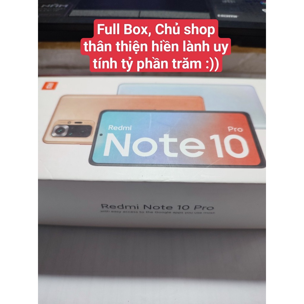 Pass lại giá rẻ máy Redmi Note 10 Pro 8G/128 GB (Global) tặng kèm Full ...
