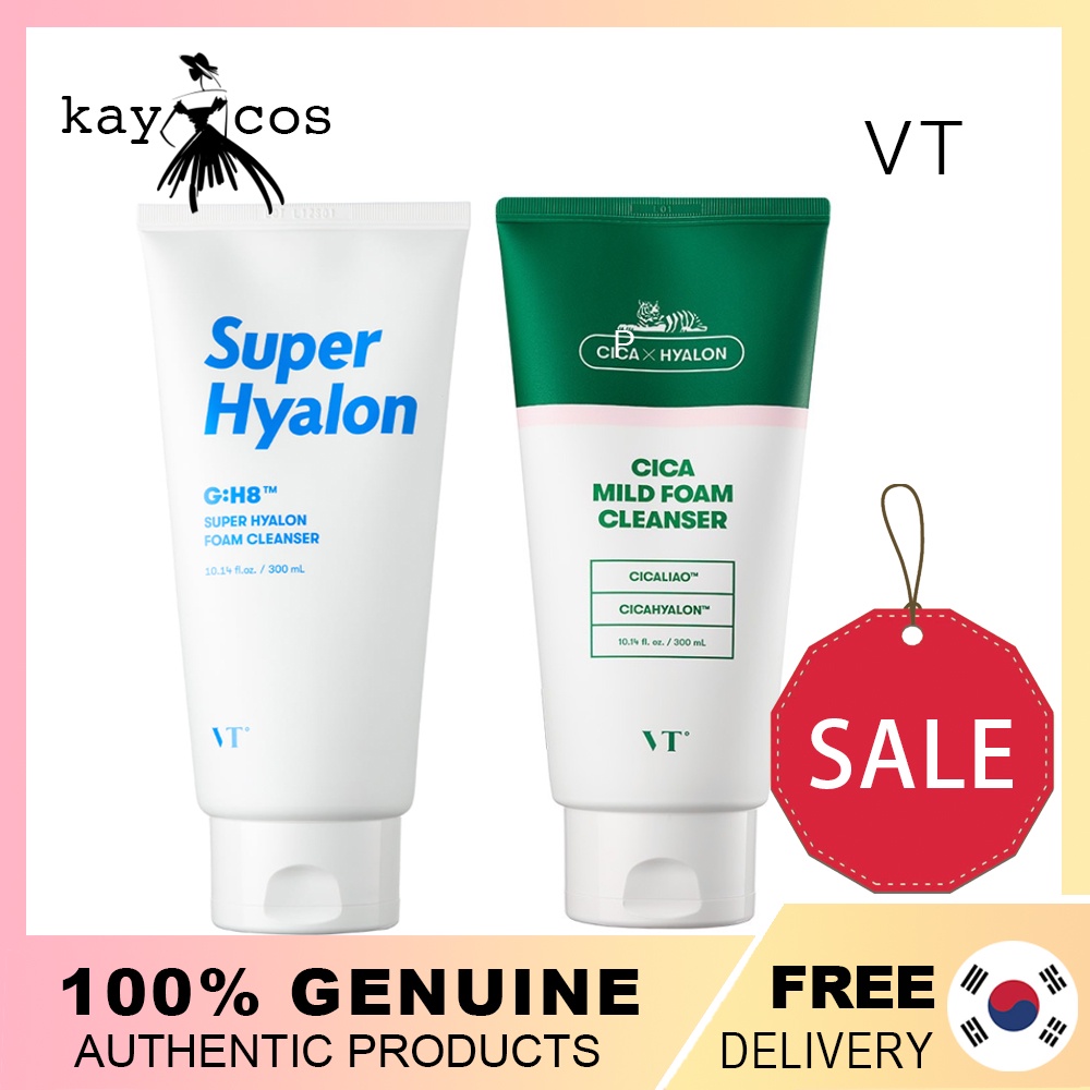 VT COSMETICS Sữa Rửa Mặt Tạo Bọt CICA Dịu Nhẹ 300ml | Shopee Việt Nam