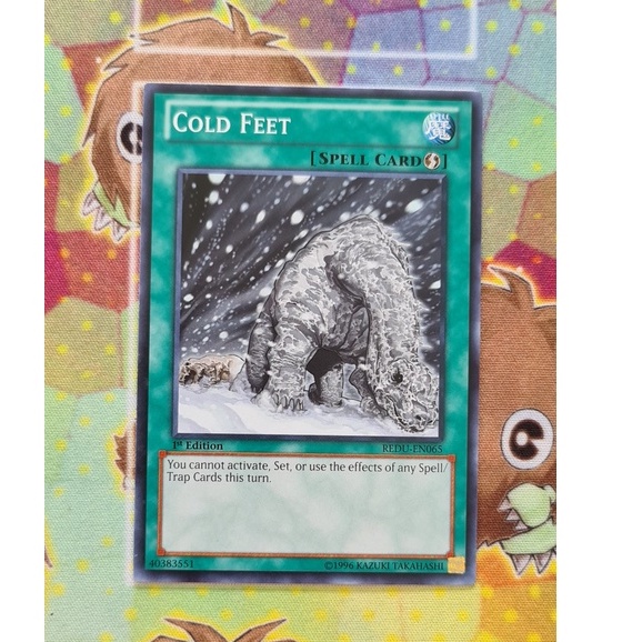 [ Đỗ Lạc Shop ] Thẻ Bài Yugioh Mint90 Spell Cold Feet - REDU-EN065 ...
