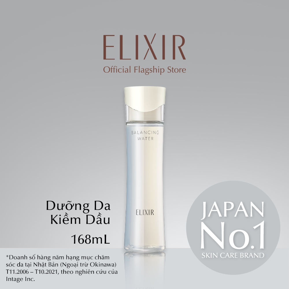 Nước dưỡng da cân bằng độ ẩm & giảm bóng dầu Elixir Reflet Balancing Water I 168ml | Shopee Việt Nam