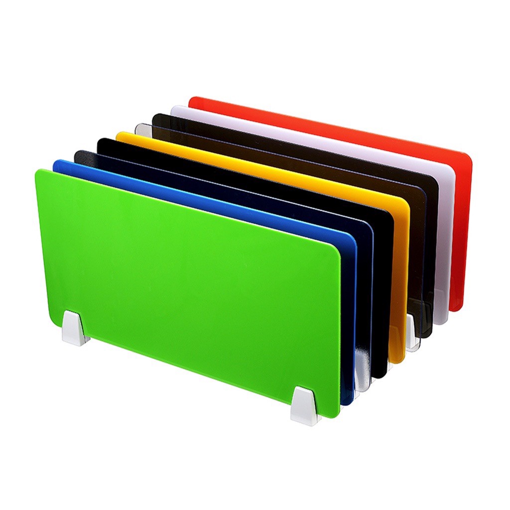 Acrylic Tấm chắn mica, Vách ngăn mica, vách ngăn bàn mica kèm kẹp ...