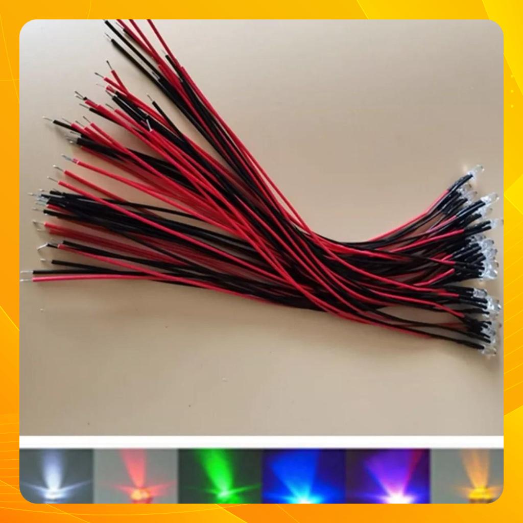 Led Báo Nguồn 3v 5v 9v 12v 5mm 5 Bóng Màu xanh dương | Shopee Việt Nam