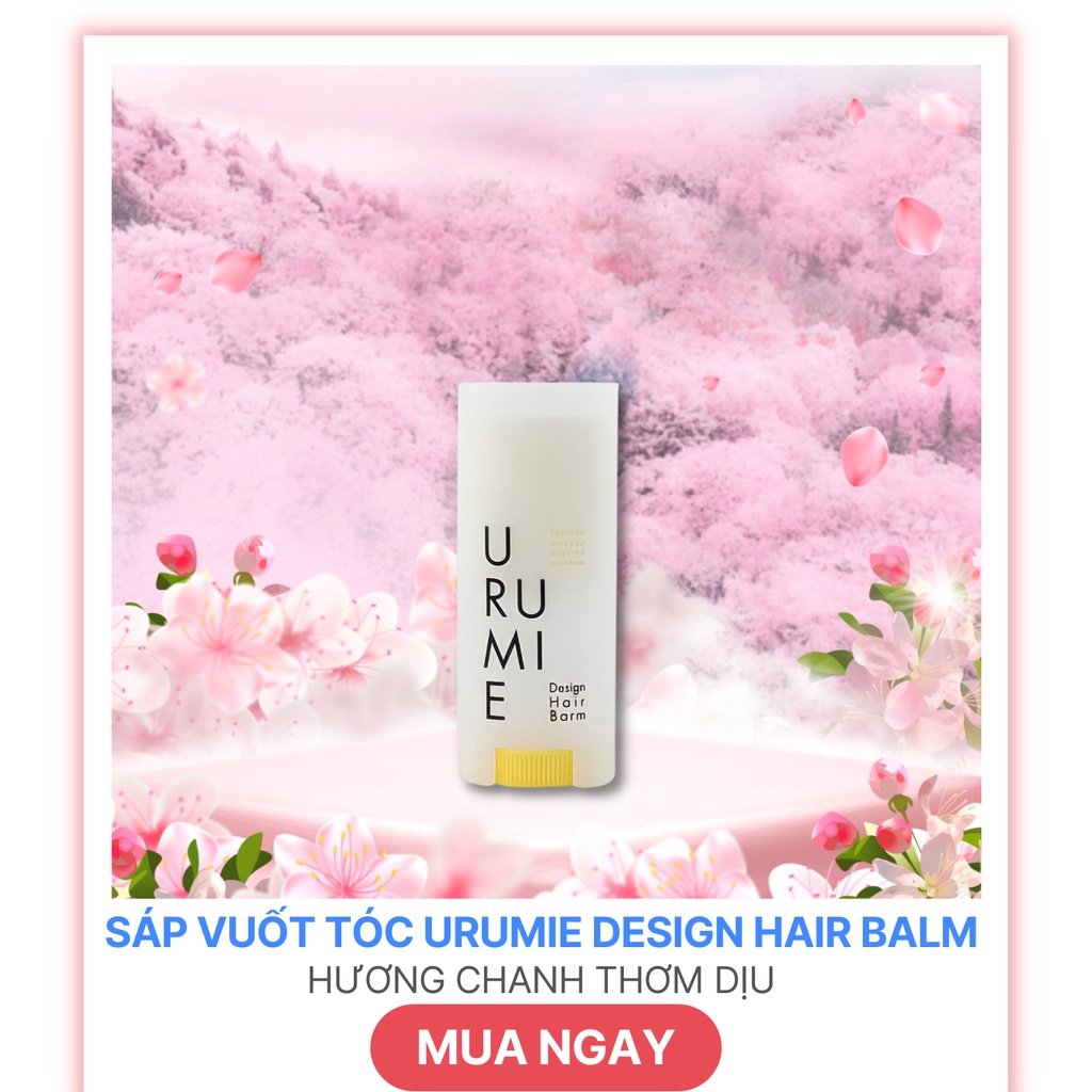 Sáp vuốt tóc Urumie Design Hair Balm hương chanh 13g | Shopee Việt Nam