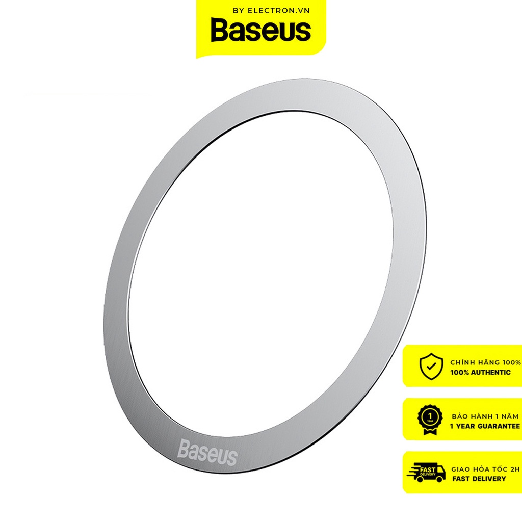 Vòng Kim Loại MagSafe Baseus Halo Series Magnetic Metal Ring cho IP13 ...