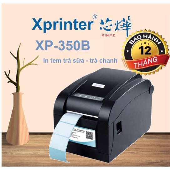XPRINTER XP-350B MÁY IN TEM NHÃN MÃ DECAL NHIỆT | Shopee Việt Nam