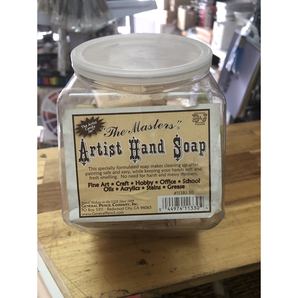 [Thanh lý sỉ] Xà phòng rửa cọ The Masters Artist hand Soap 40g | Shopee ...