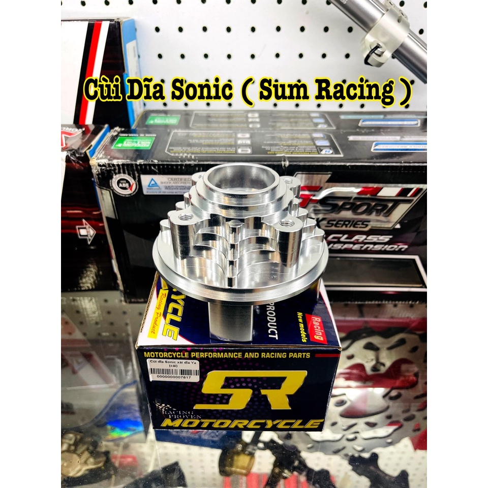 Cùi Dĩa Sonic 150 CNC Xài Đĩa Yamaha 4 Lỗ ( Chính Hãng Sum Racing ...