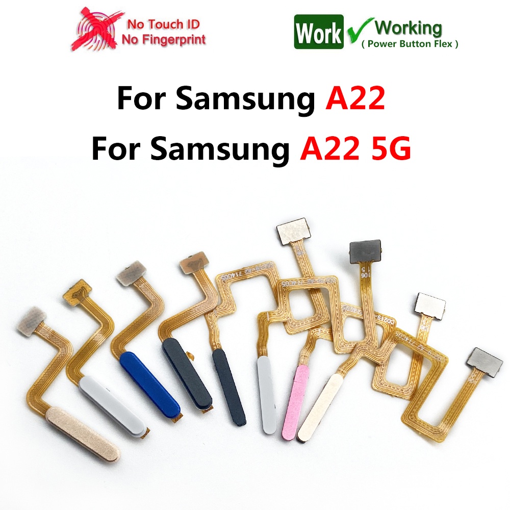 Mới Cho Samsung A22 4G 5G Không Có Cảm Biến Vân Tay HPower Nút Nguồn ...