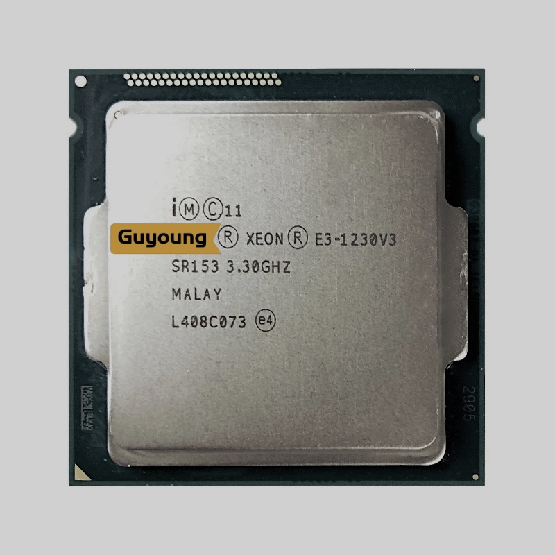 Xeon E3-1230 v3 E3 1230 v3 E3 1230v3 3.3 GHz Bộ xử lý CPU tám lõi tứ 8M ...