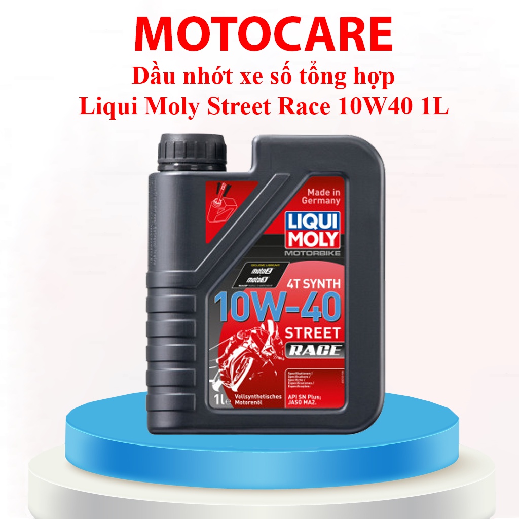 Nhớt xe số tổng hợp Liqui Moly Street 10W40 1L | Shopee Việt Nam