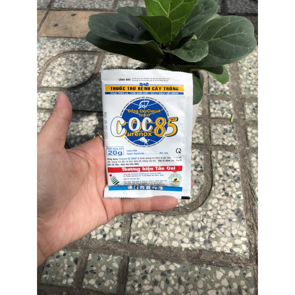 COC85 Chế phẩm trừ rỉ sắt và diệt khuẩn gốc đồng gói 20gr | Shopee Việt Nam