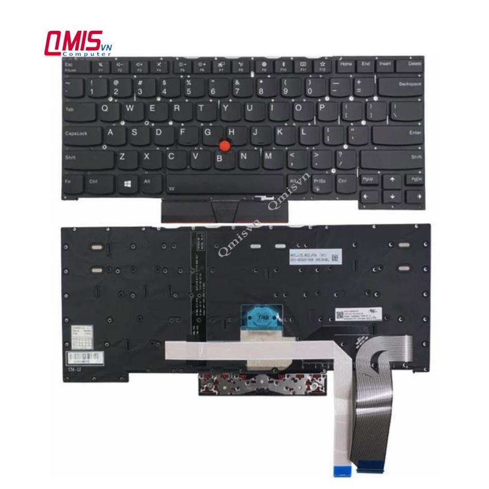 [CÓ LED] Bàn phím laptop Lenovo Thinkpad T490S T495S, Thinkpad T14s Gen 1st, X1 Extreme 1 2 3 ...