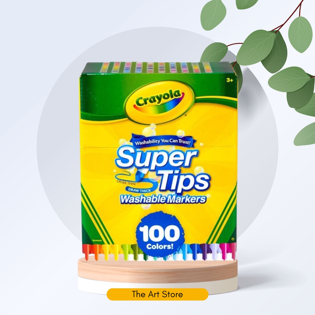 Bút lông 100 màu CRAYOLA Supertip 585100 | Shopee Việt Nam