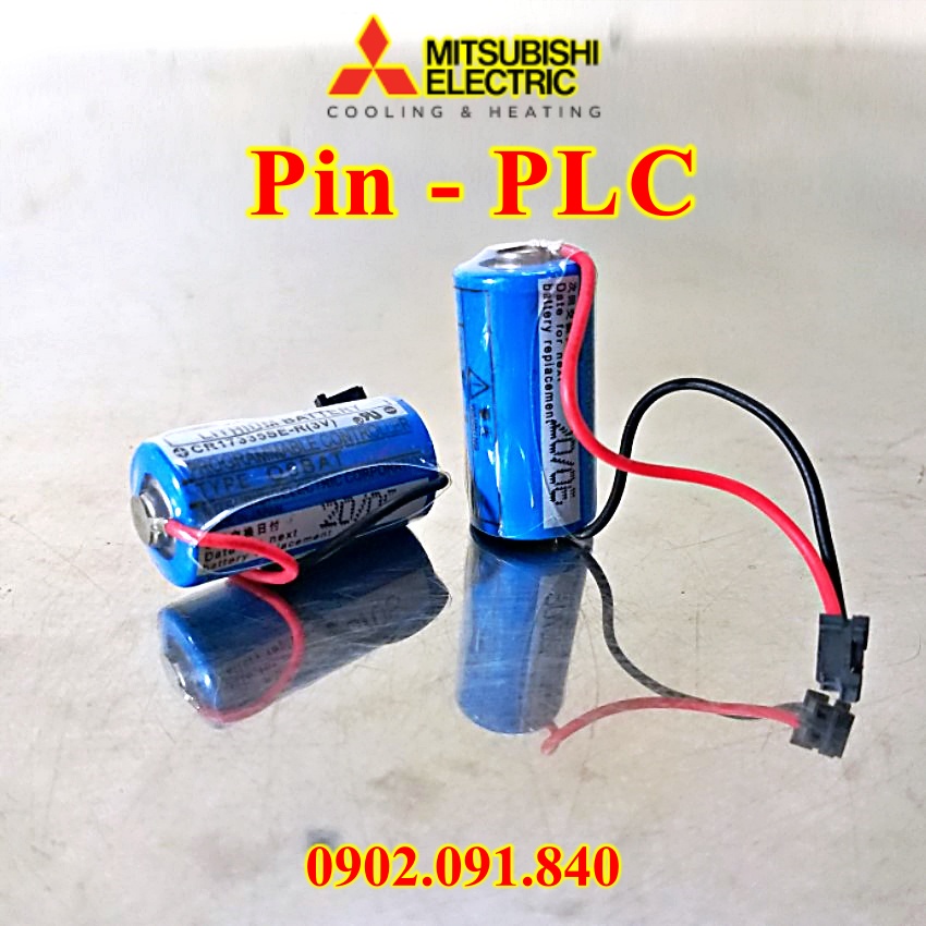 Pin nuôi nguồn PLC Mitsubishi Q6BAT lithium 3v 2/3A 1800mAh xuất xứ ...