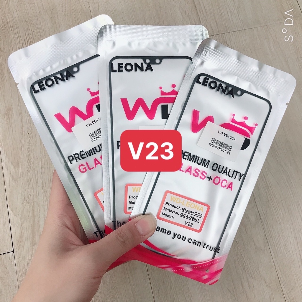 Kính vivo v23 5g, kính ép màn hình có keo vivo, V2130, V2303, kính ép ...