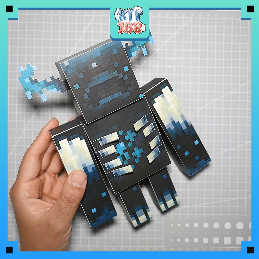 Mô hình giấy Big Warden - Minecraft | Shopee Việt Nam