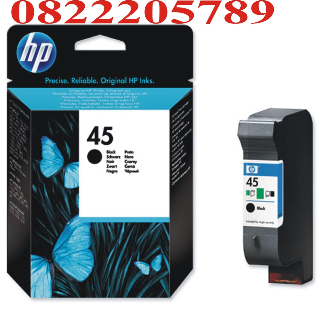 Mực in phun màu đen Hp45 / mực in sơ đồ Hp45a | Shopee Việt Nam