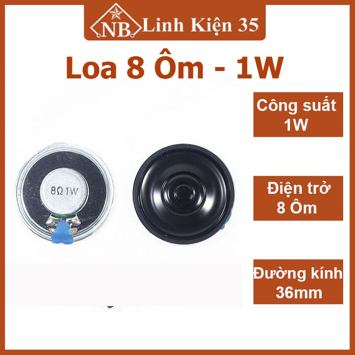 Loa âm thanh mini 8 ôm - 1W | Shopee Việt Nam