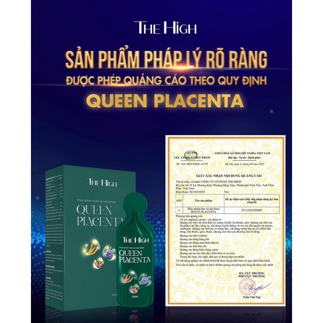 (CHÍNH HÃNG)Nước Uống Tế Bào Gốc QUEEN PLACENTA | Shopee Việt Nam