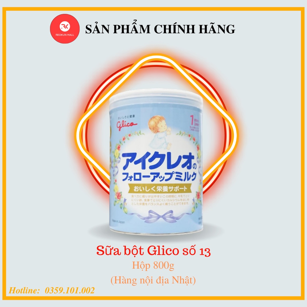 SỮA GLICO ICREO SỐ 0 và 1 800G | Shopee Việt Nam