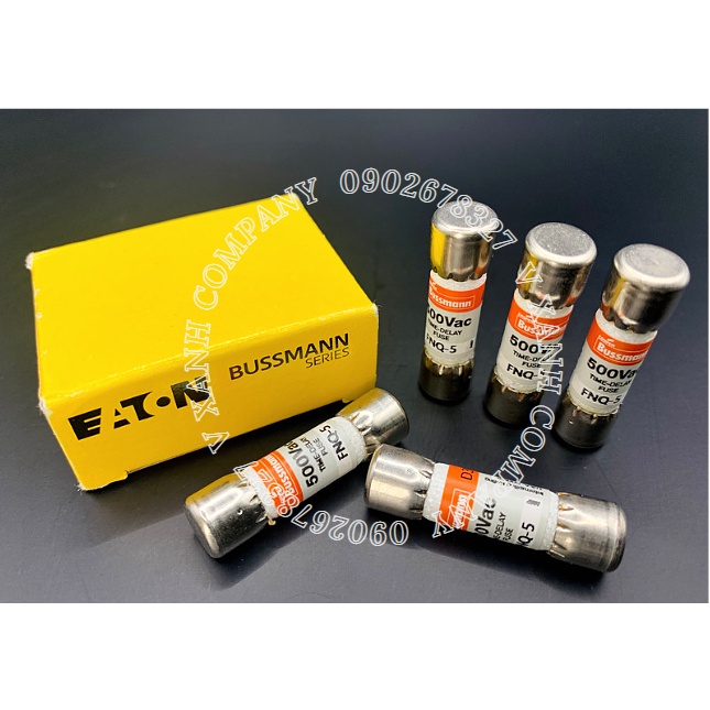 Cầu chì Eaton Bussmann FNQ-5 / FNQ-10 / FNQ-30 500V Chính Hãng | Shopee ...