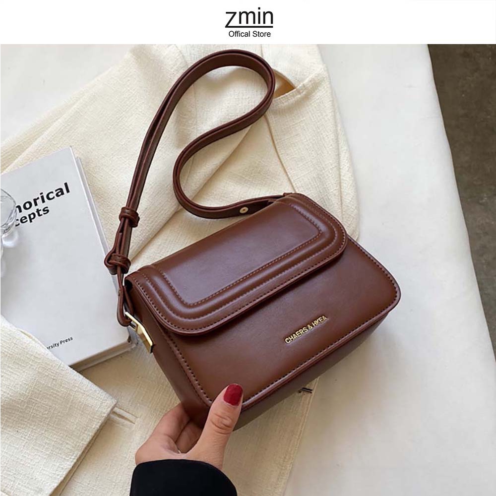 Túi đeo chéo nữ kết hợp đeo vai thời trang Zmin, chất liệu da PU cao cấp - T082 | Shopee Việt Nam
