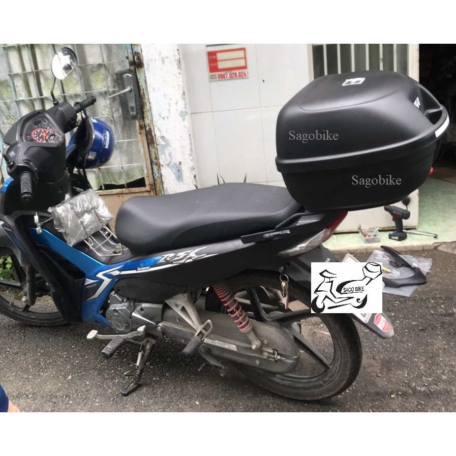 Thùng xe Wave RSX, thùng givi E26N và baga givi lắp cho xe Wave RSX ...