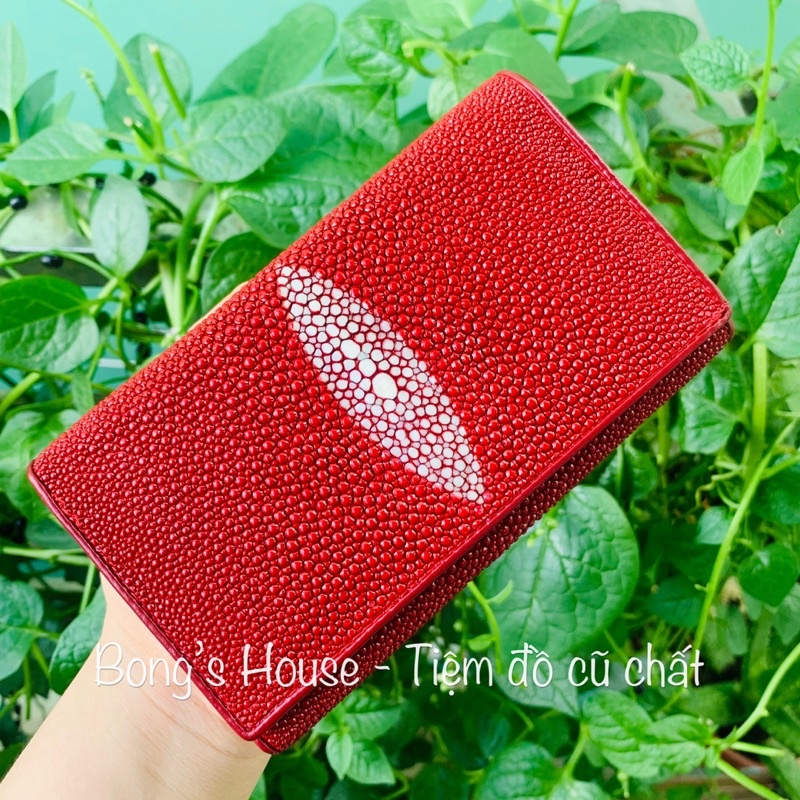 Ví gấp ba da cá đuối hạt phong thuỷ Balento - hàng 2hand Japan | Shopee ...