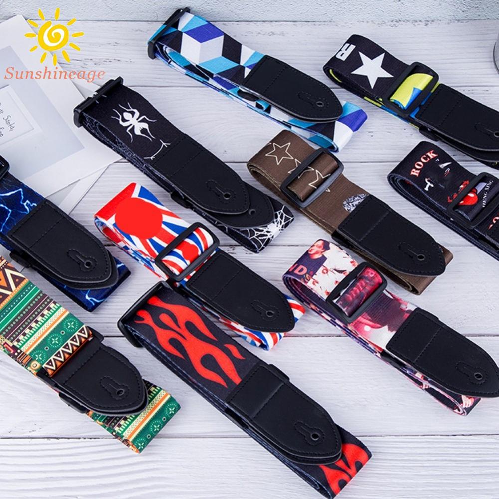 【SUNAGE】Strap Blocks Strap Lock African Tambourine Tri-color Strap ...