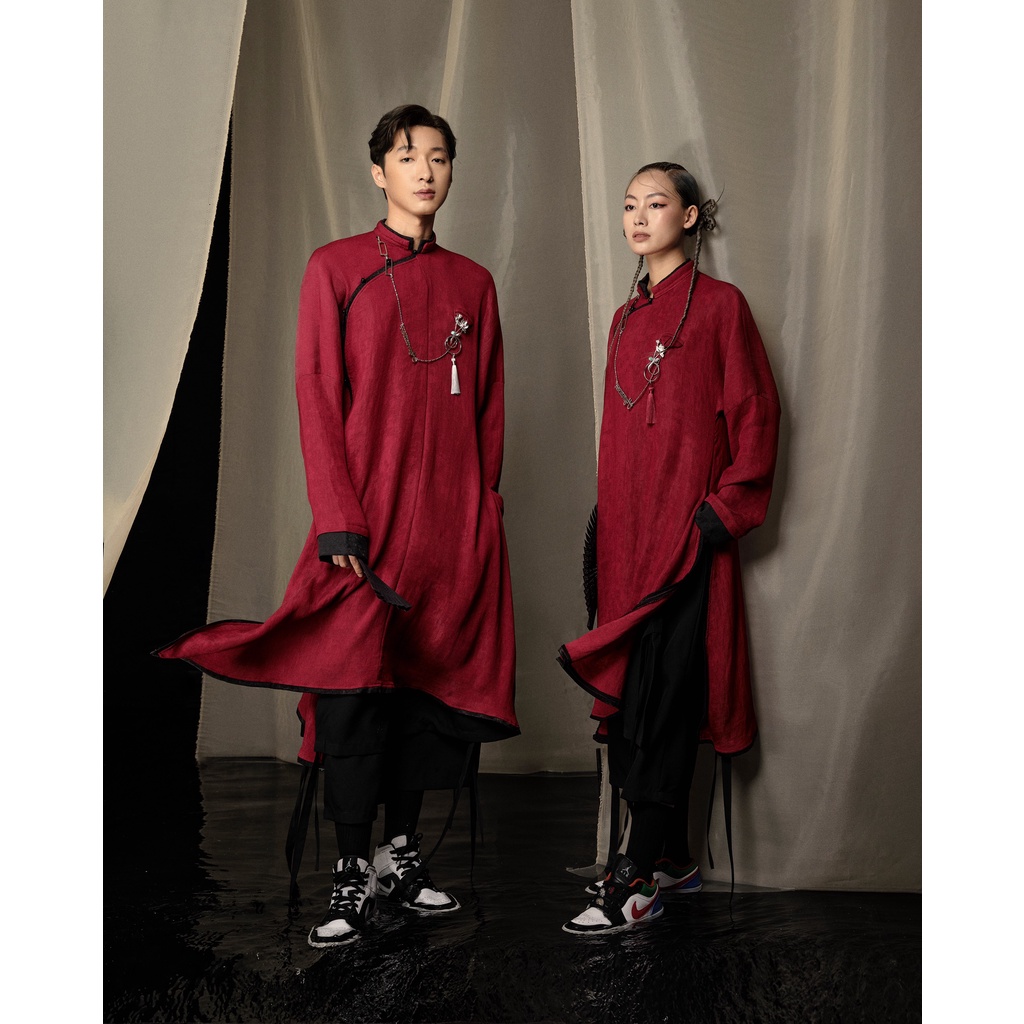HYMAISON | Áo dài Cochin Tặng Kèm Tua Xích UNISEX - HYMAISON | Shopee ...